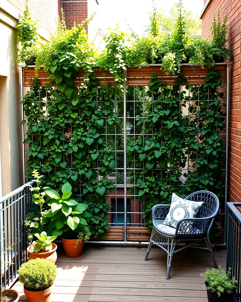 25 Beautiful Balcony Trellis Ideas for Your Space