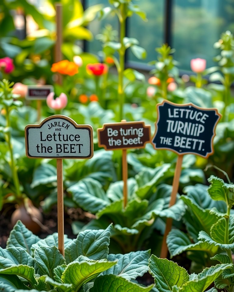 25 Garden Sign Ideas to Personalize Your Outdoor Space