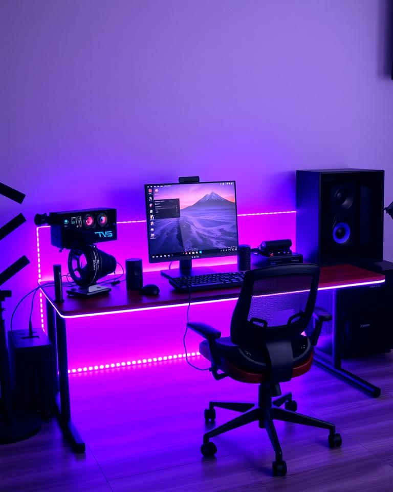 20 Purple Gaming Setup Ideas for a Vibrant Space