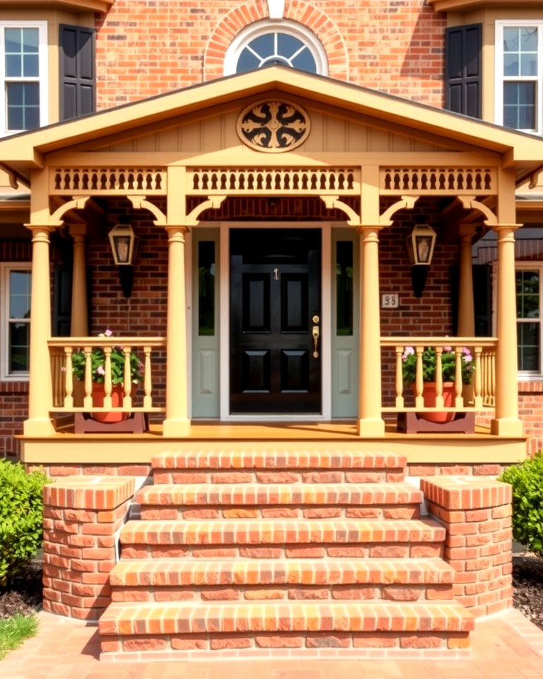25 Brick Porch Ideas for a Charming Entrance