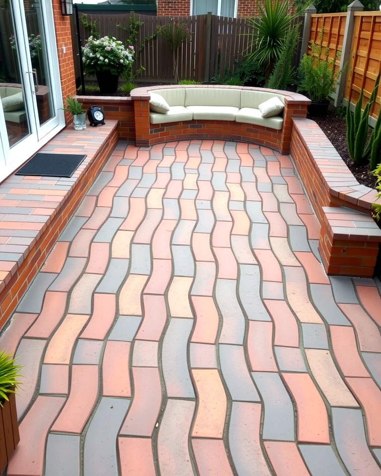 25 Herringbone Brick Patio Designs for a Classic Look