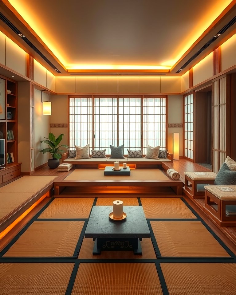 25 Japanese Style Living Room Ideas for Serenity