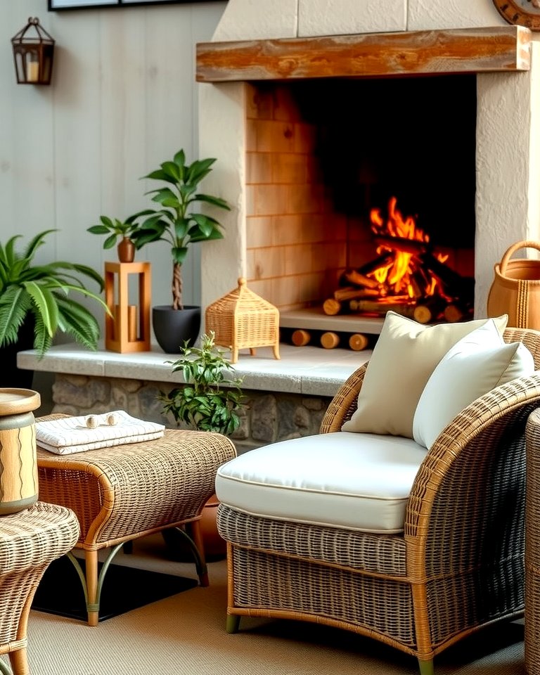 25 Fireplace Bench Ideas for Functional and Stylish Seating