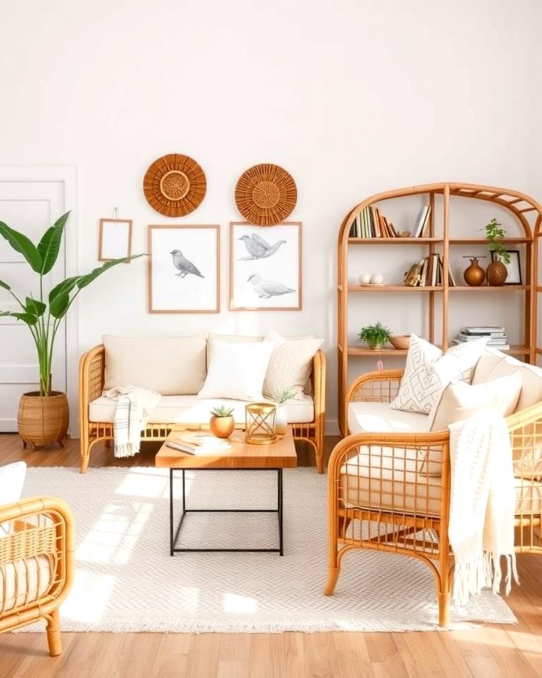 20 Neutral Boho Living Room Ideas for a Relaxing Vibe