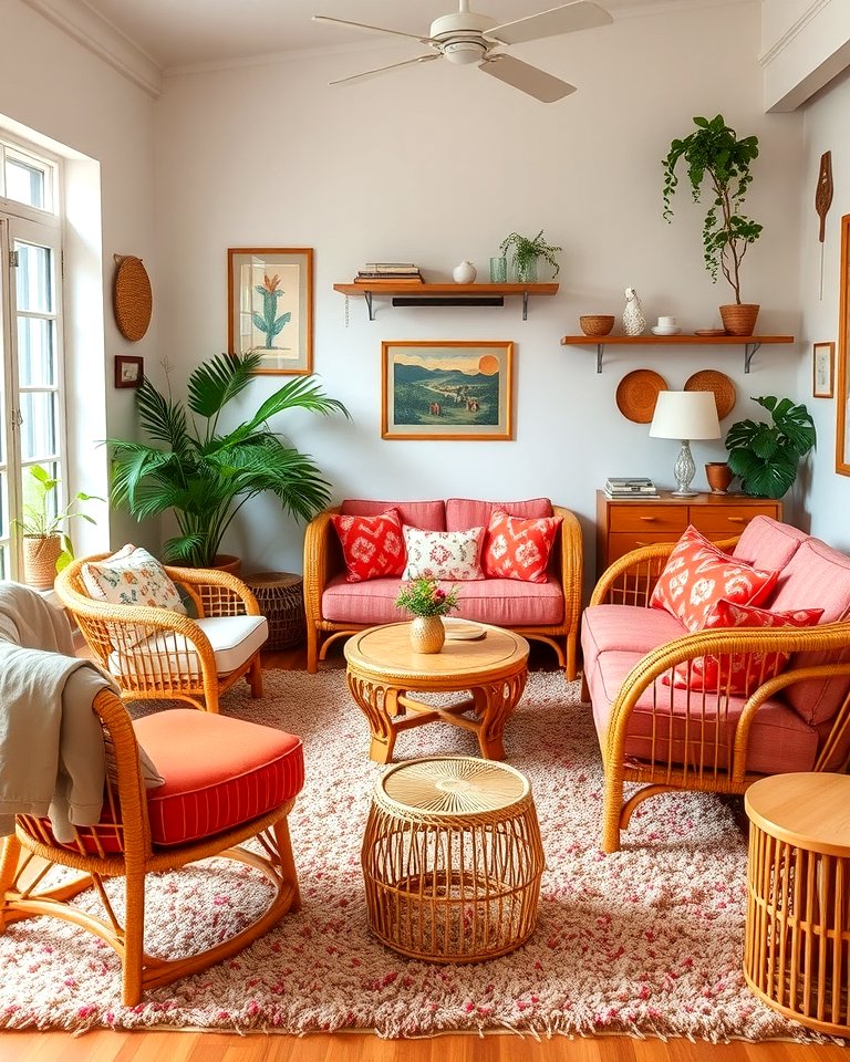 25 Retro 70s Living Room Ideas for a Funky Vibe