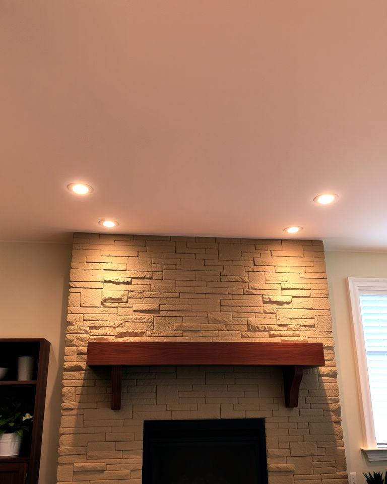 25 Fireplace Lighting Ideas to Create a Warm and Inviting Ambiance
