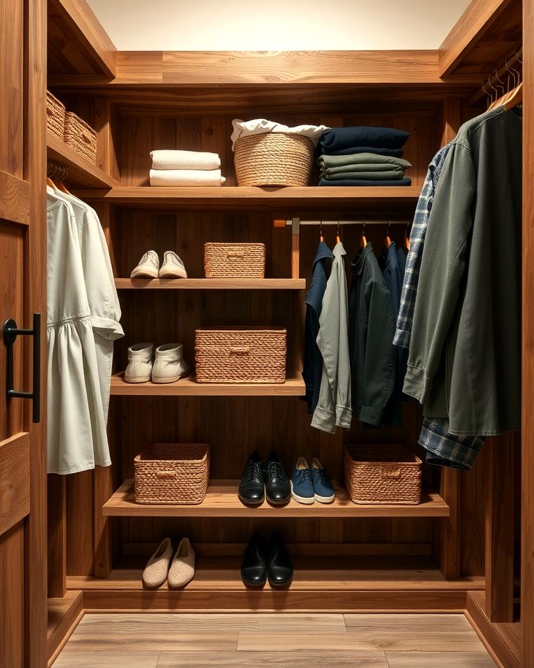 20 Rustic Closet Ideas for a Charming Storage Solution