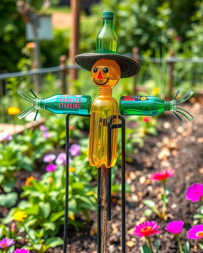 20 Garden Scarecrow Ideas to Protect and Decorate Your Garden