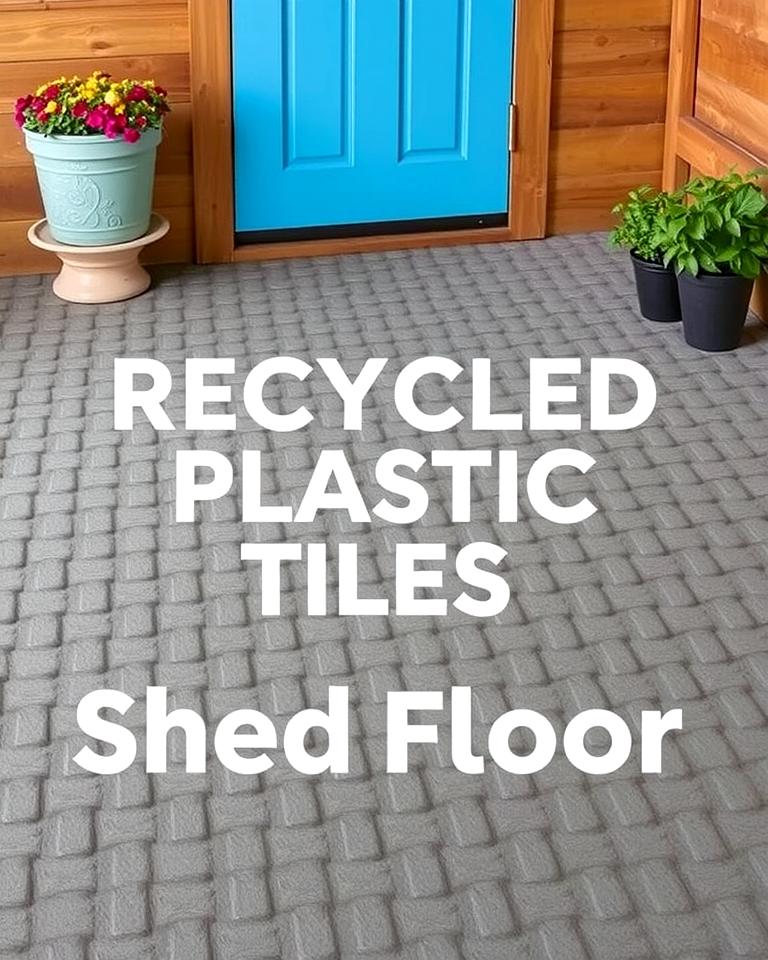 20 Shed Floor Ideas for a Durable and Functional Space