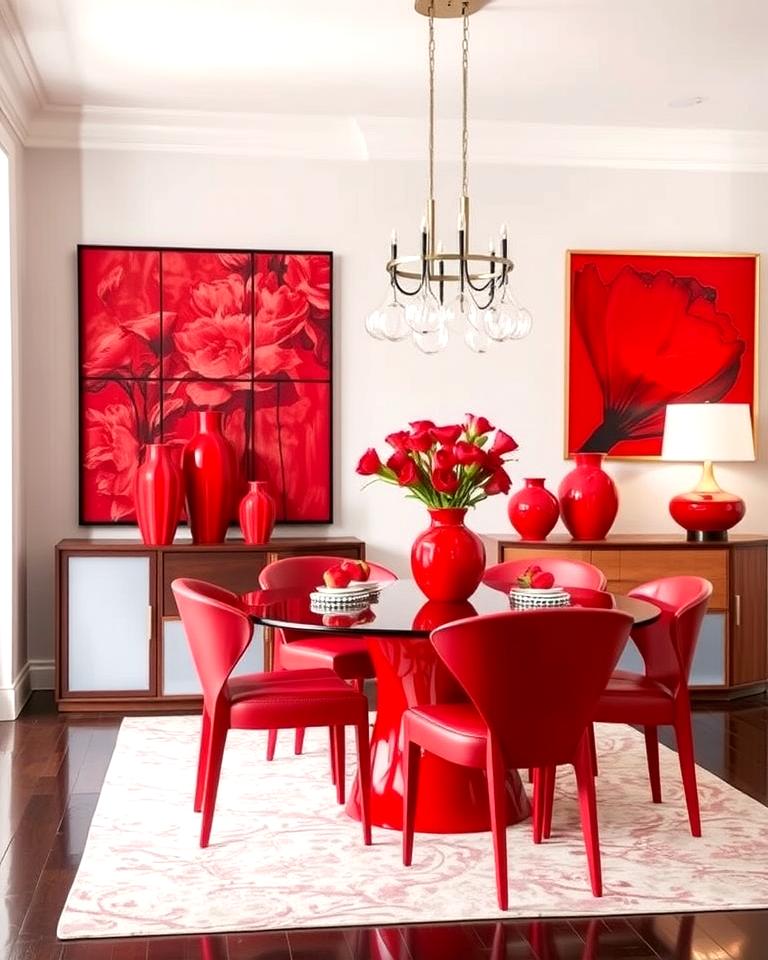 20 Red Dining Room Ideas for a Bold and Vibrant Space