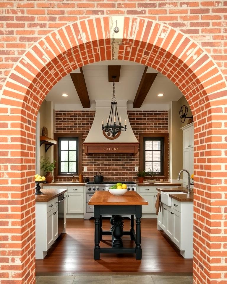 20 Red Brick Kitchen Ideas for a Rustic Charm