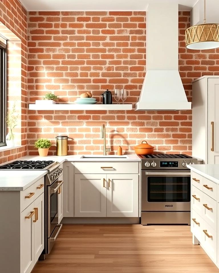 20 Red Brick Kitchen Ideas for a Rustic Charm