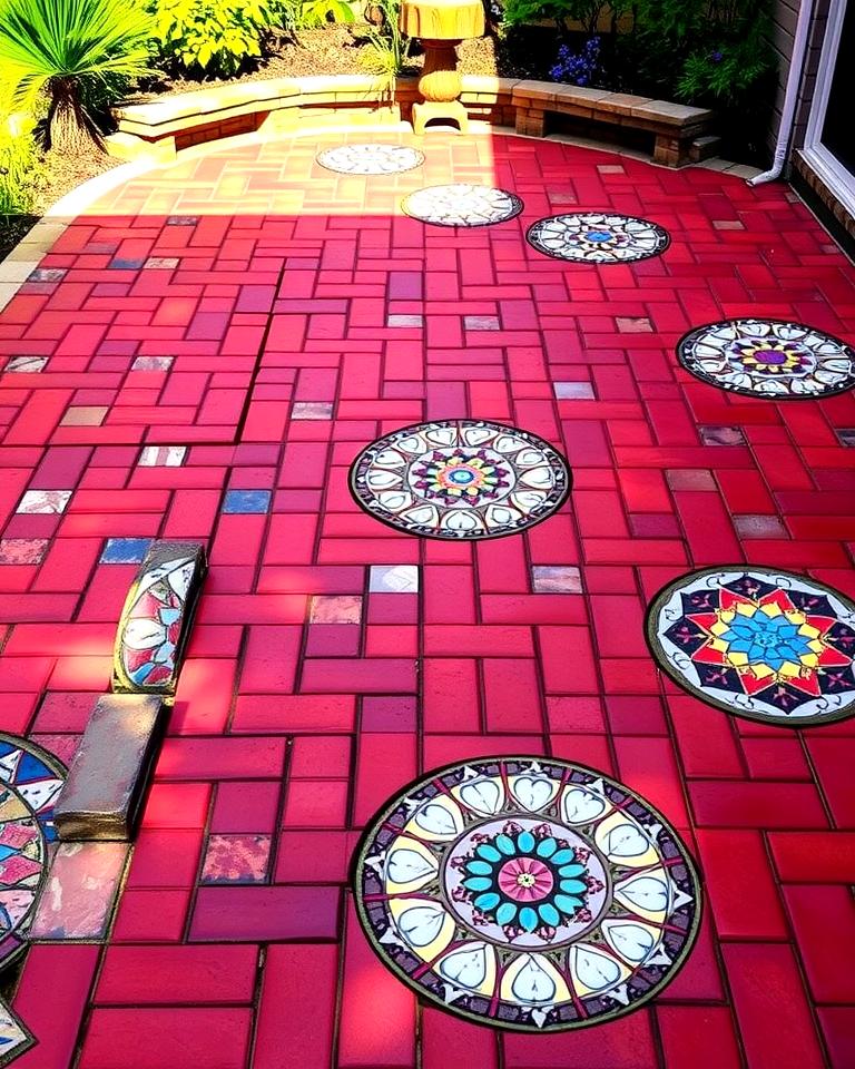 20 Red Paver Patio Ideas for Stunning Outdoor Spaces