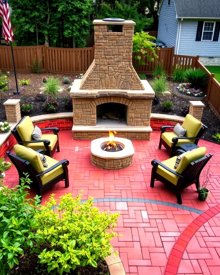20 Red Paver Patio Ideas for Stunning Outdoor Spaces