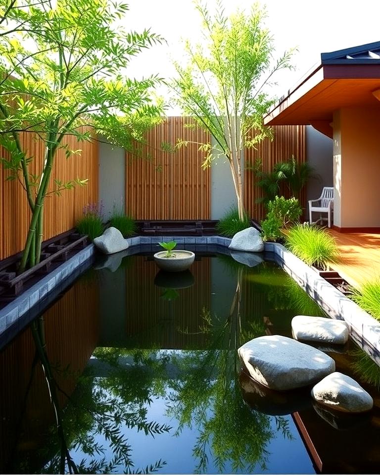 20 Small Garden Reflecting Pool Ideas for Serenity