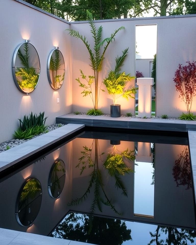 20 Small Garden Reflecting Pool Ideas for Serenity
