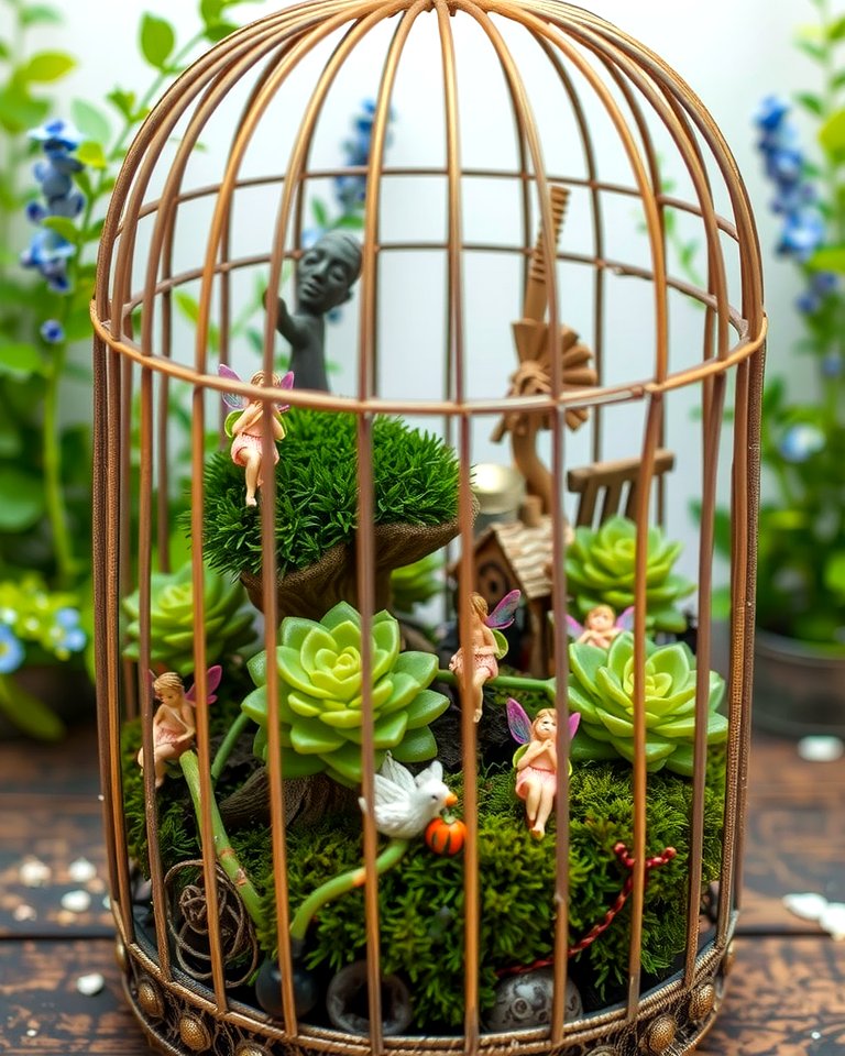 25 Fairy Garden Container Ideas for a Magical Touch