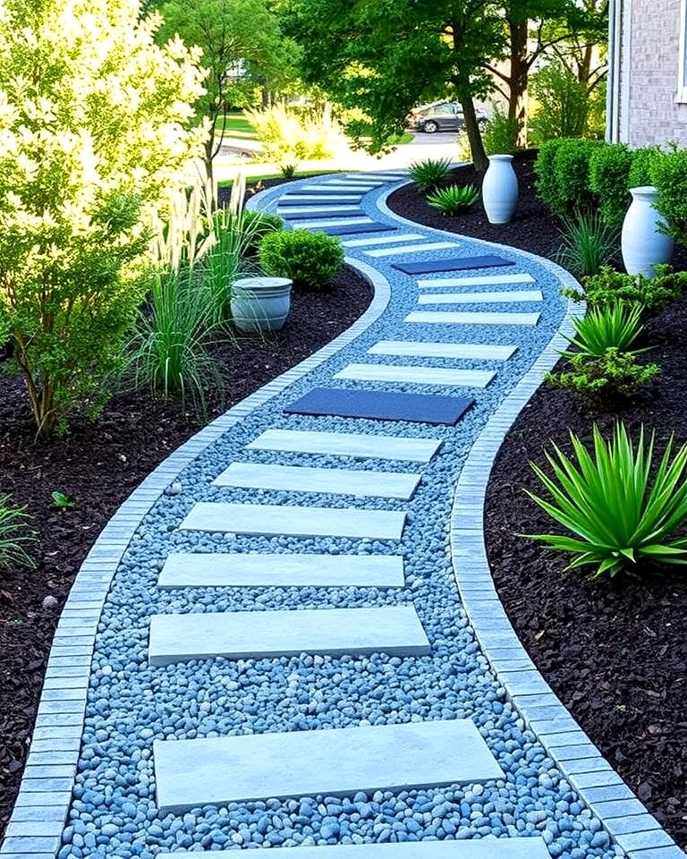 20 Sloped Walkway Ideas for Beautiful Landscaping