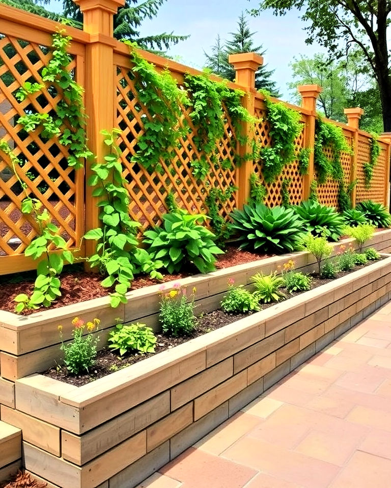 20 Durable Wood Retaining Wall Ideas for Your Yard