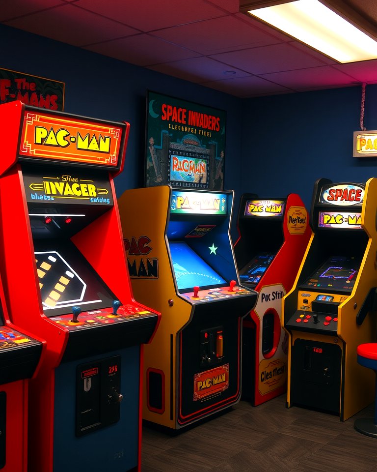 25 Exciting Arcade Room Ideas for Game Lovers