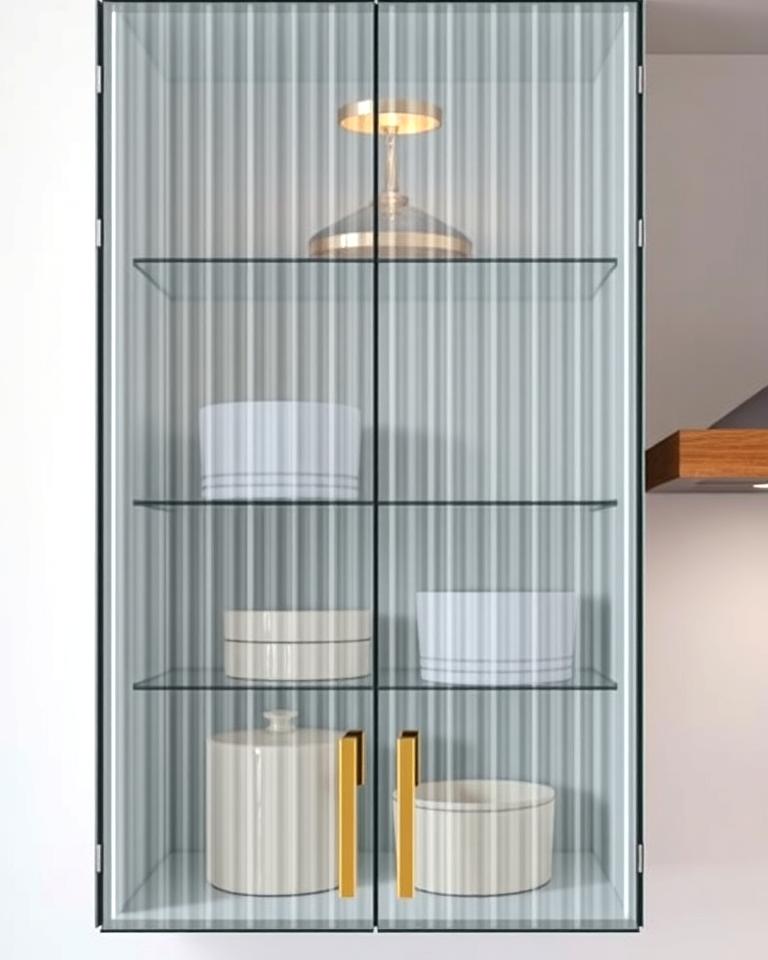 20 Modern Style Glass Kitchen Cabinets for a Sleek Look