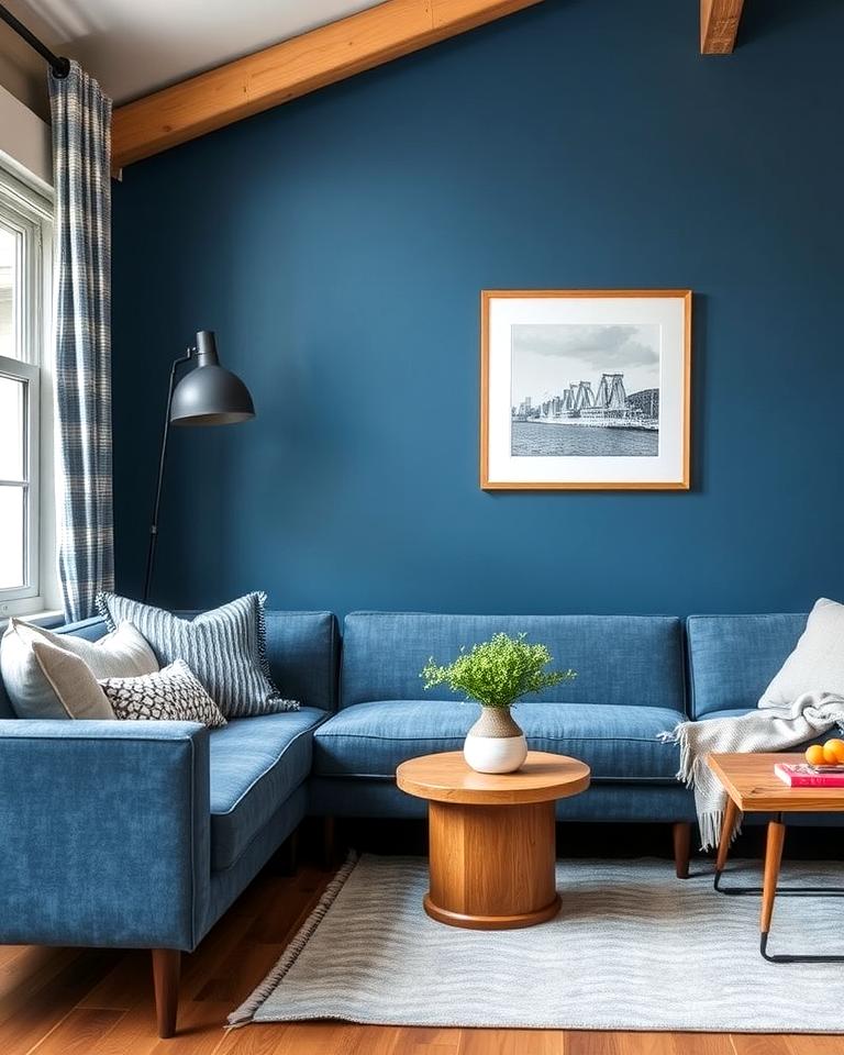20 Blue Accent Wall Ideas: Bold & Beautiful Designs
