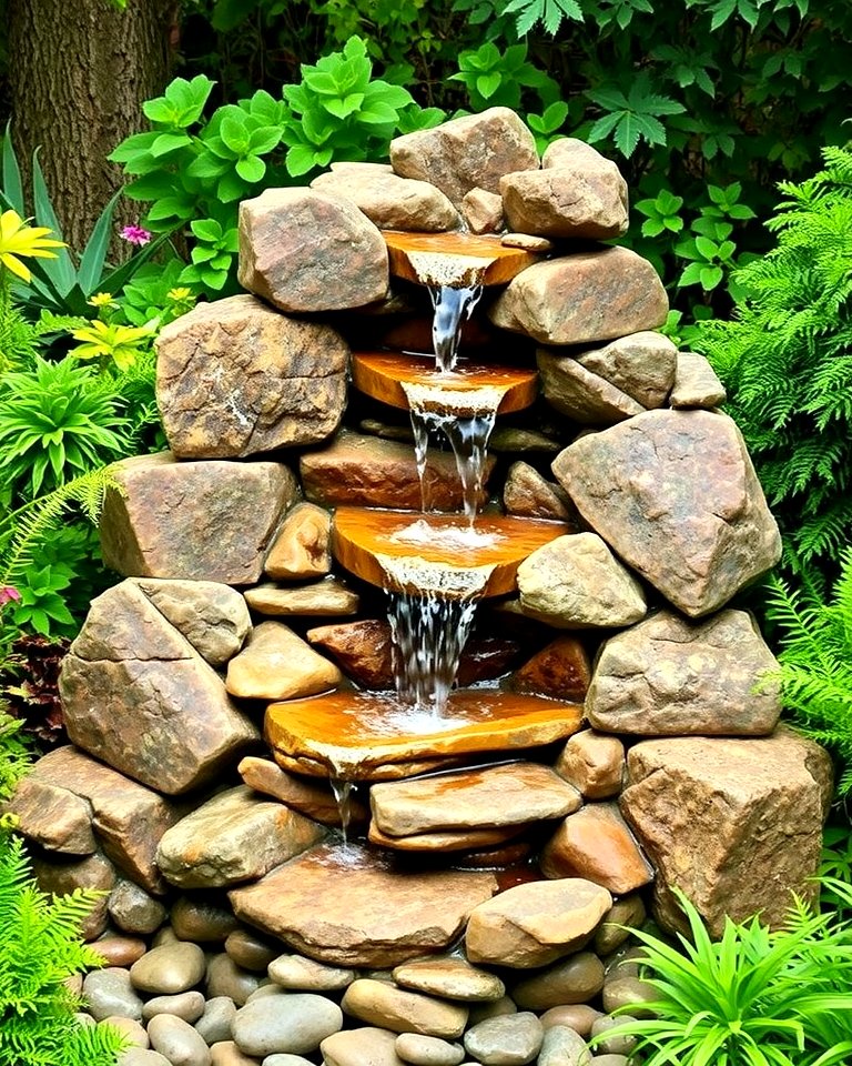 25 Backyard Fountain Ideas for a Serene Outdoor Space