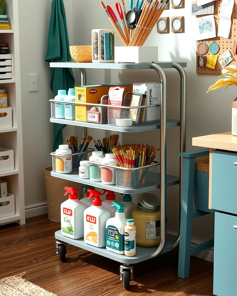 25 Craft Room Organization Ideas for Creative Spaces