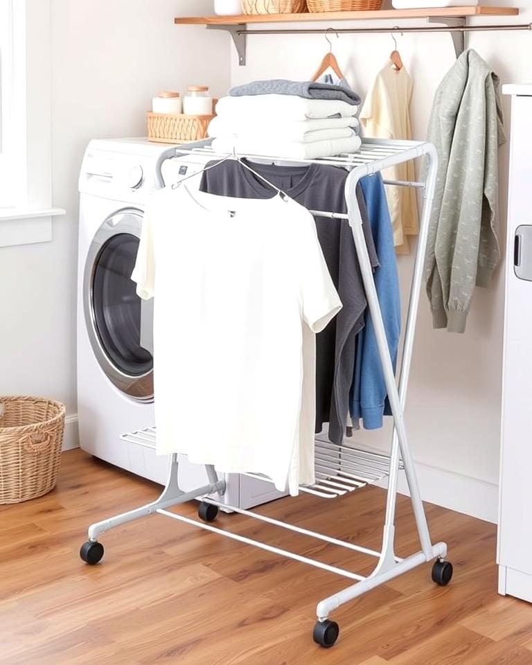 20 Laundry Room Drying Rack Ideas for Efficient Drying