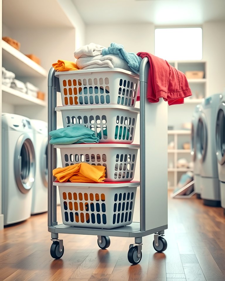 25 Laundry Basket Storage Ideas for a Tidy Home