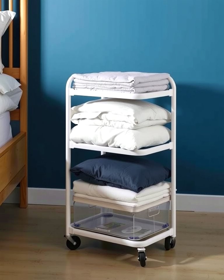 25 Creative Bedding Storage Ideas for Small Spaces