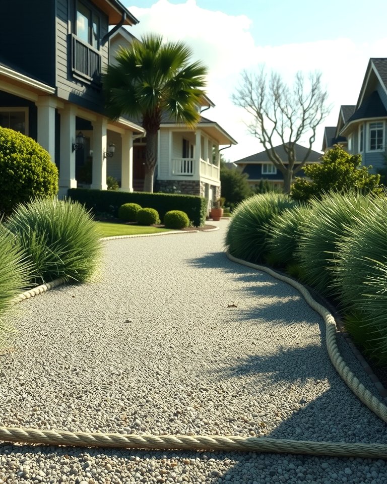 25 Gravel Driveway Edging Ideas for a Polished Look