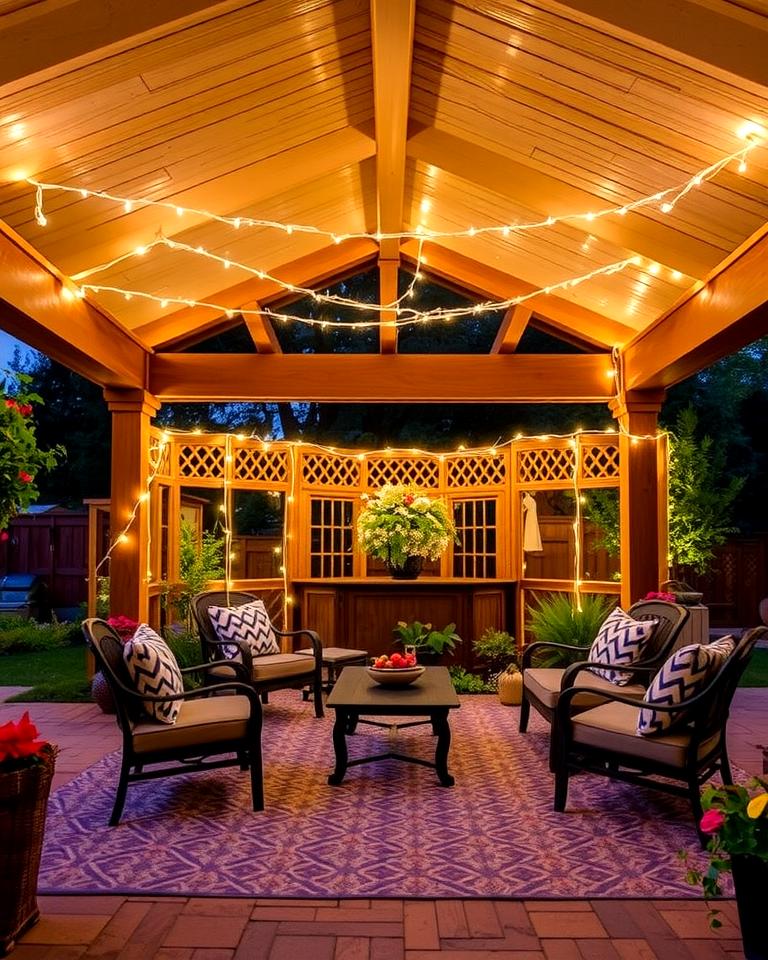 20 Covered Patio Lighting Ideas for Outdoor Ambiance
