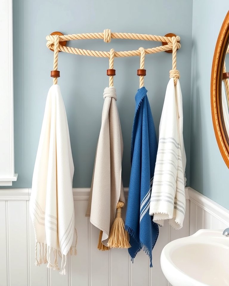 25 Creative Bathroom Towel Rack Ideas for Your Space