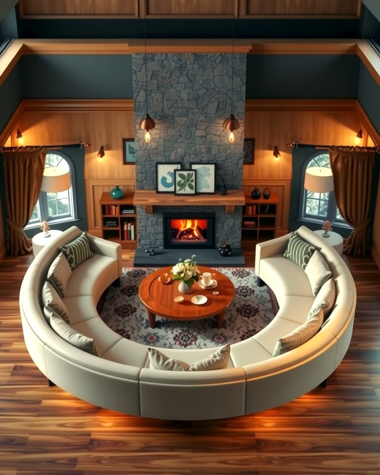 25 Fireplace Seating Ideas to Cozy Up Your Living Room