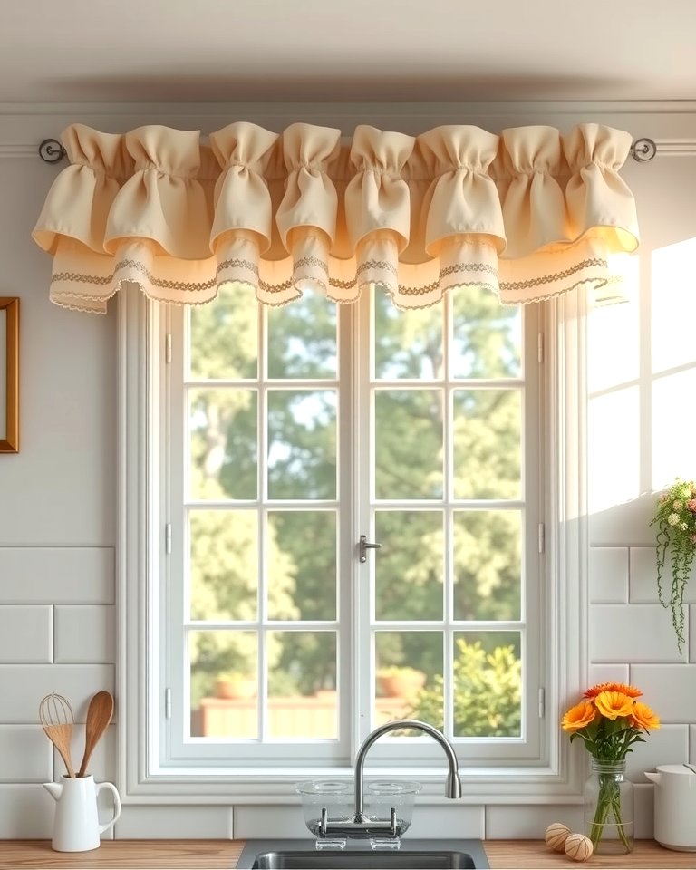 25 Kitchen Valance Ideas to Add Style and Privacy