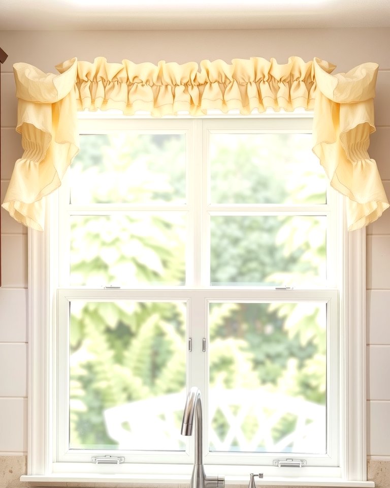 25 Kitchen Valance Ideas to Add Style and Privacy