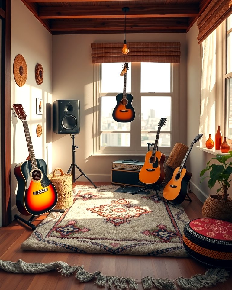 25 Guitar Room Ideas for Music Lovers