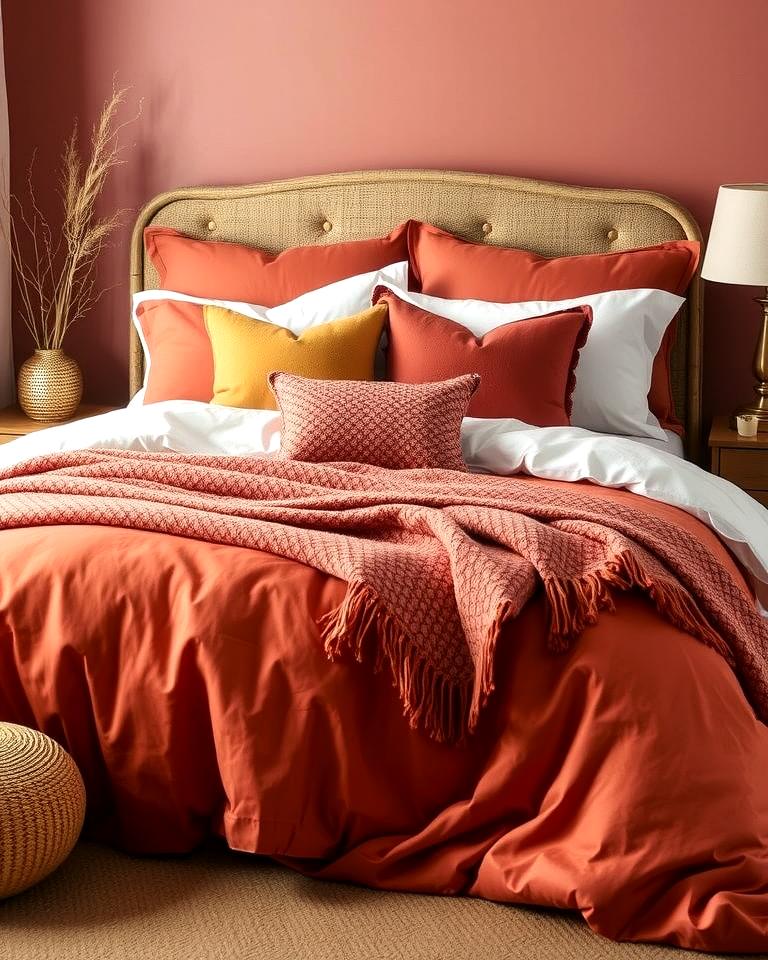 20 Rust Bedroom Ideas for a Cozy and Inviting Space