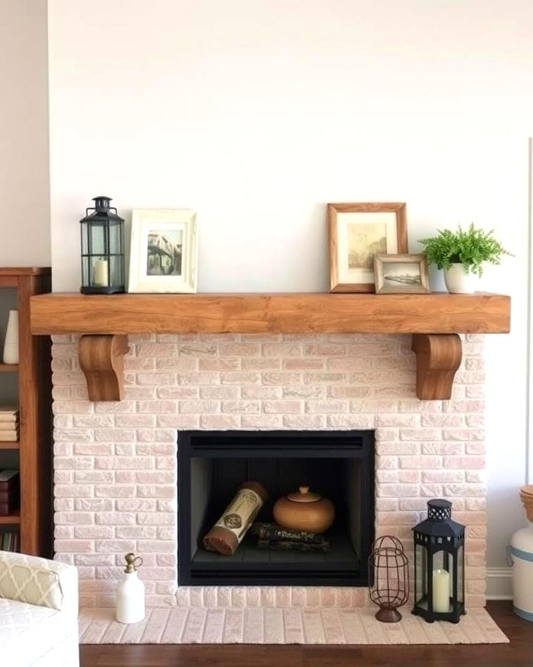 20 Wood Mantel Ideas for a Cozy and Stylish Fireplace