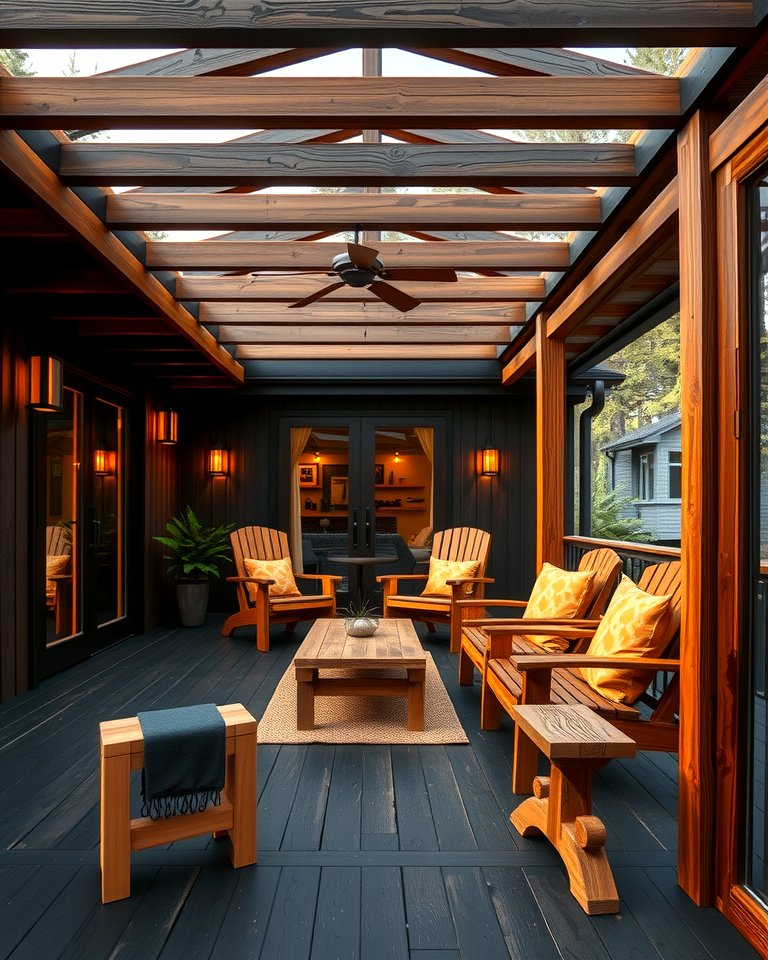 25 Black Deck Ideas for a Bold Outdoor Statement