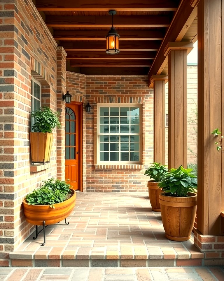 25 Brick Porch Ideas for a Charming Entrance