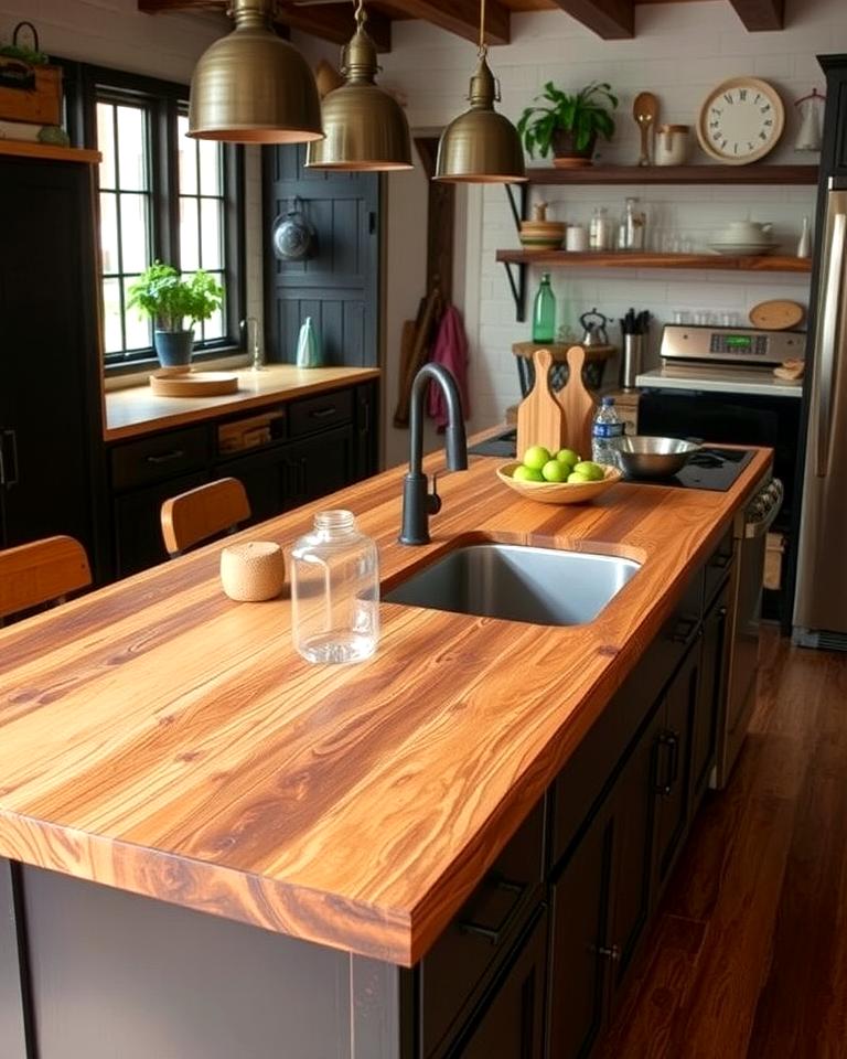 20 Wood Countertop Ideas for a Natural and Stylish Kitchen