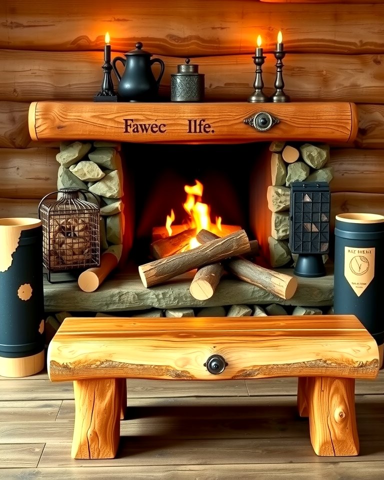 25 Fireplace Bench Ideas for Functional and Stylish Seating