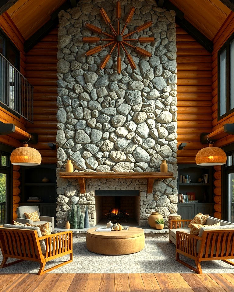 25 Cozy Cabin Fireplace Ideas for a Warm Retreat