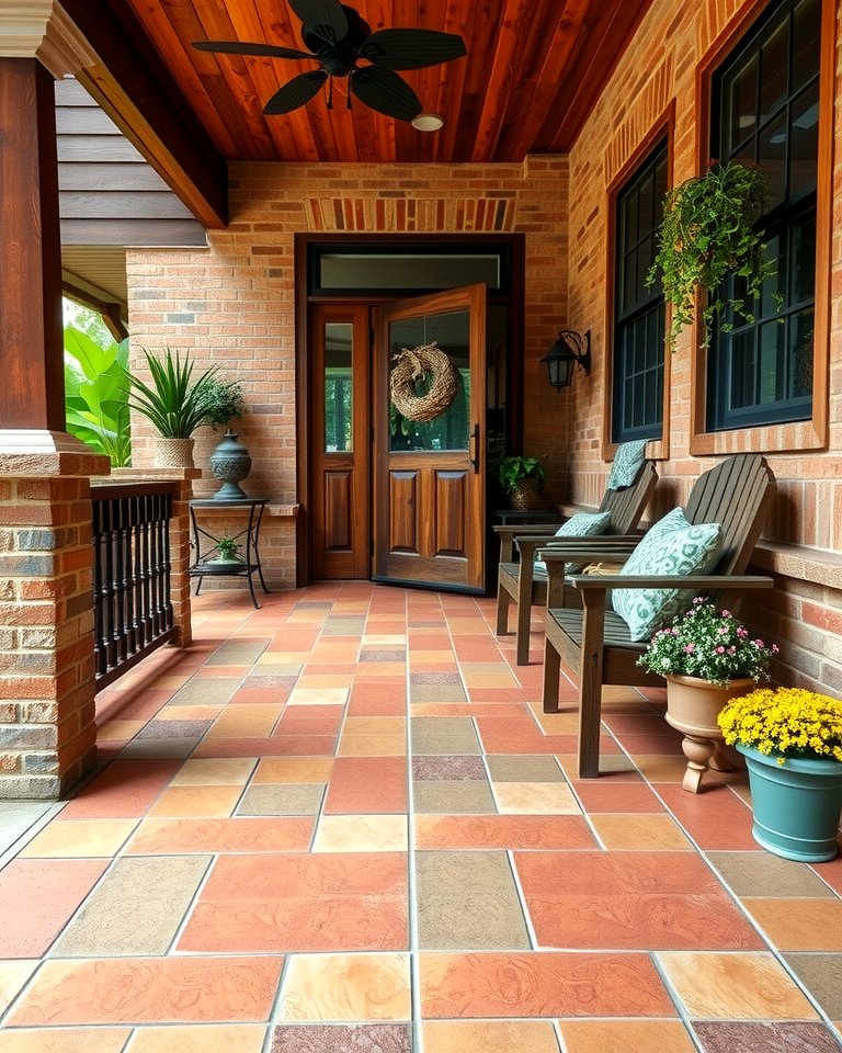 25 Front Porch Tile Ideas for a Welcoming Entrance