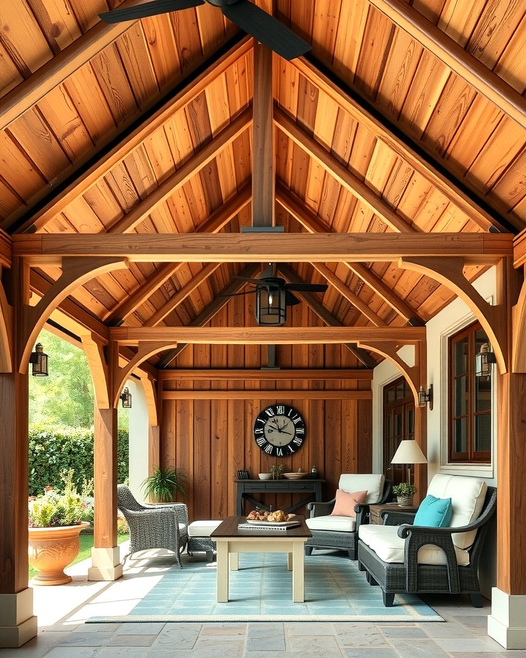 25 Gable Patio Roof Design Ideas for a Stylish Outdoor Space