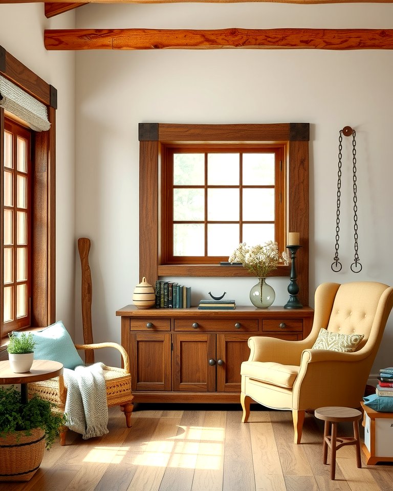 25 Farmhouse Interior Window Trim Ideas for Charm