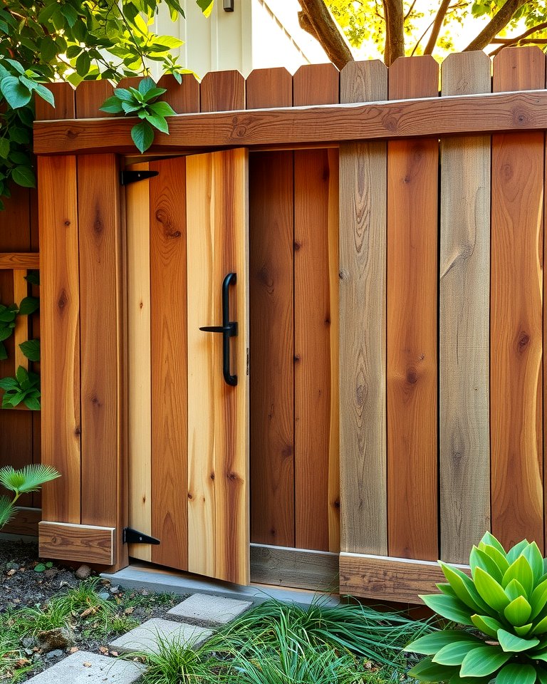 25 Fence Painting Ideas to Refresh Your Outdoor Space