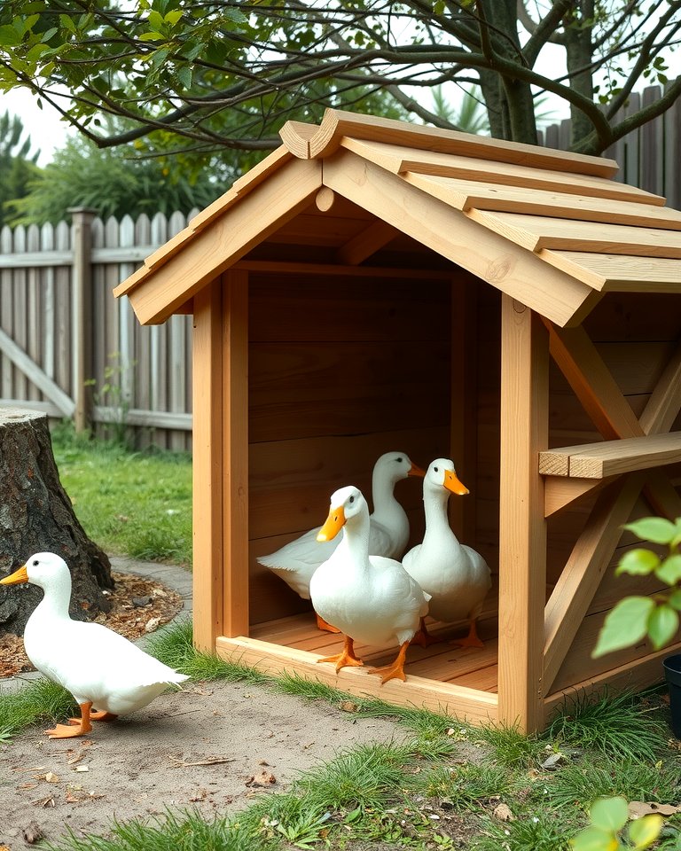 25 Duck House Ideas for Your Backyard